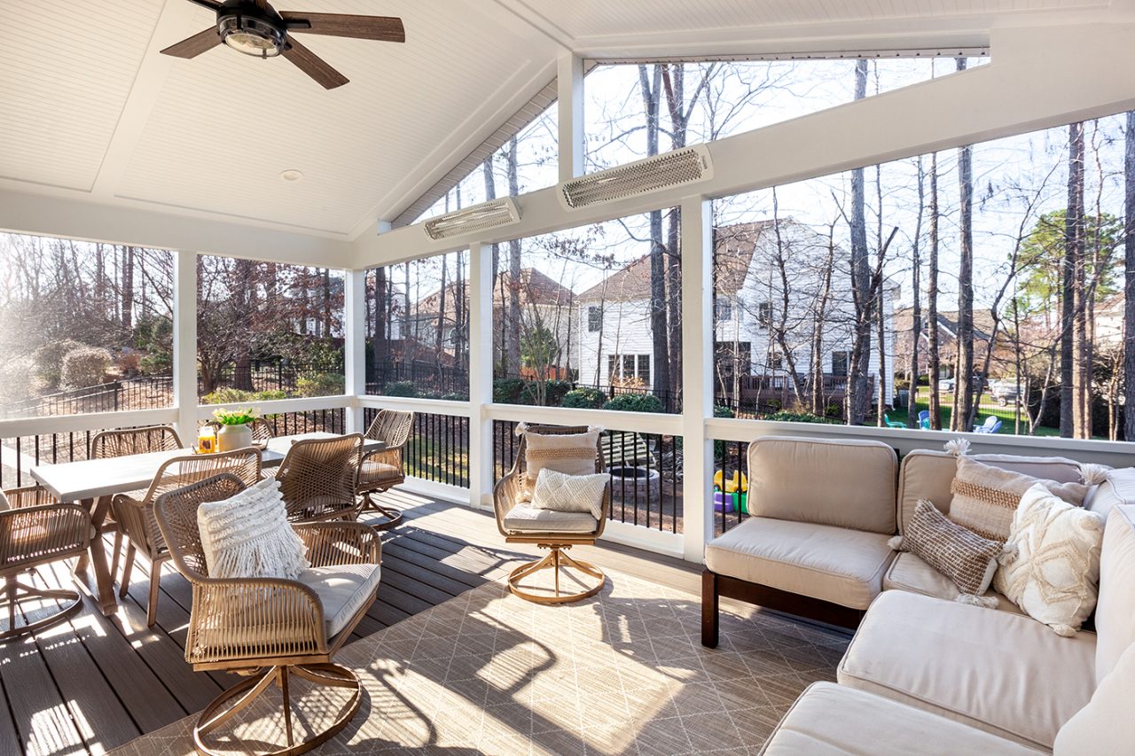 Covered Porch - Whyte Screened Porches