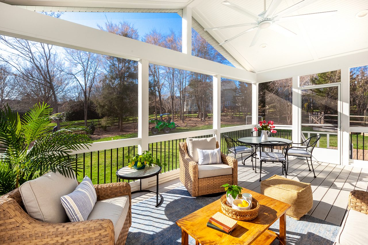 Covered Porch - Whyte Screened Porches