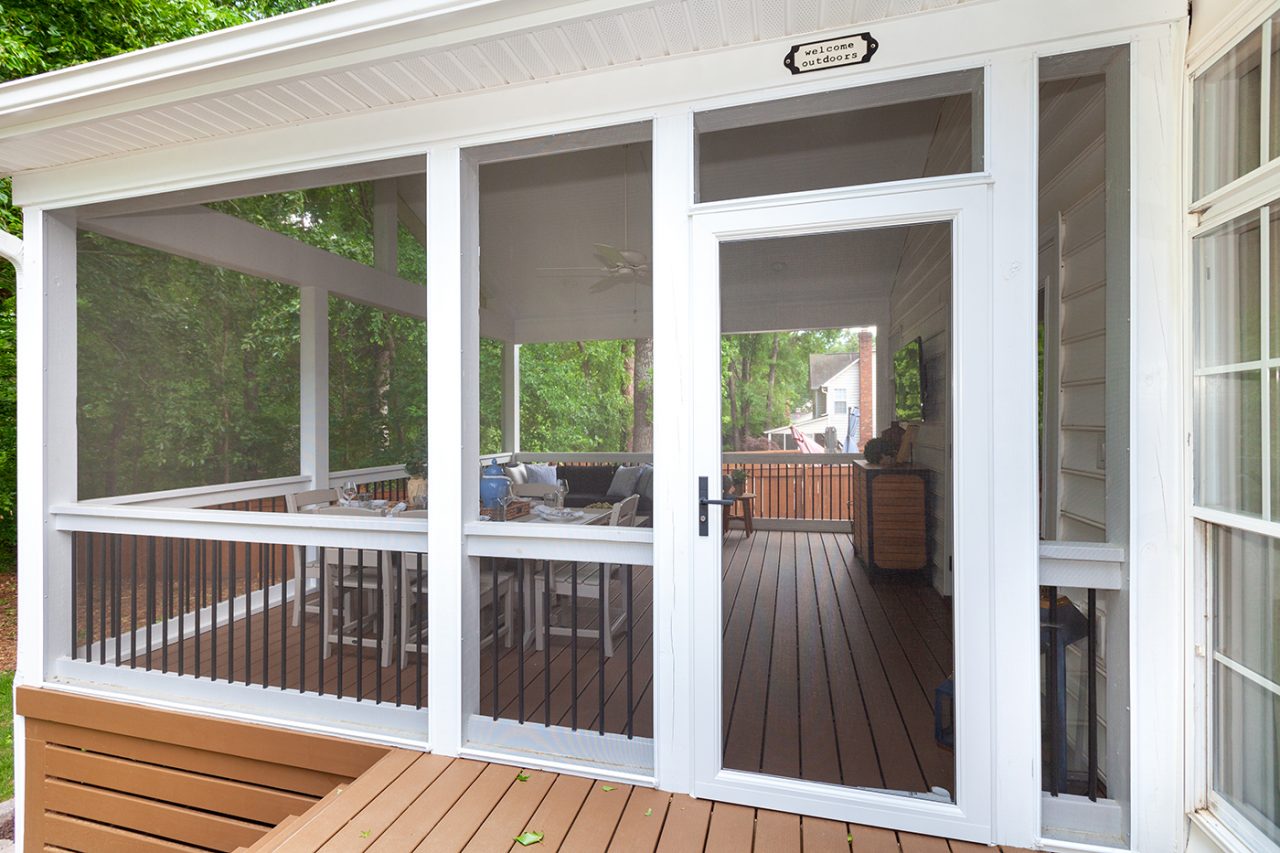 Covered Porch - Whyte Screened Porches